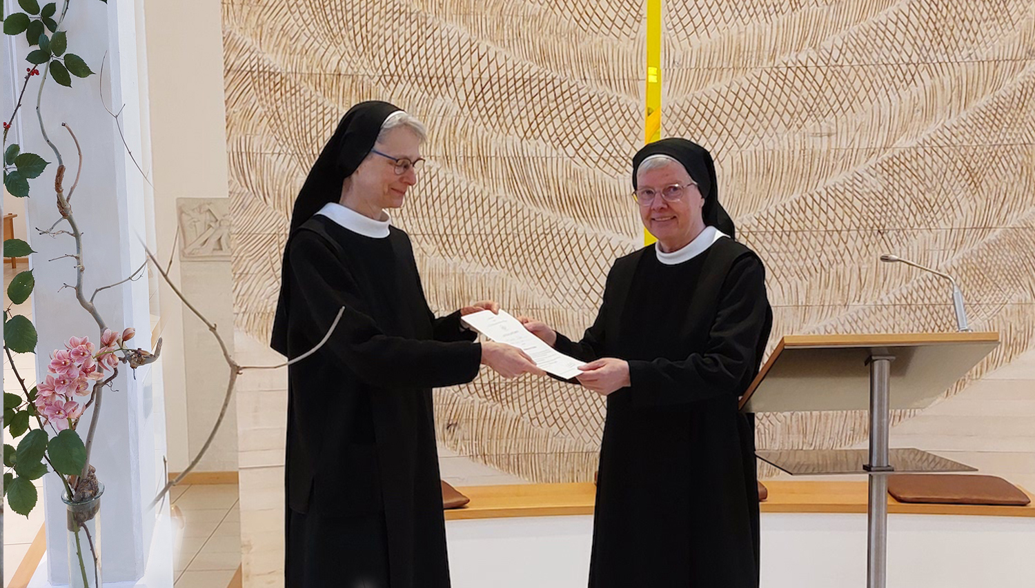 Installation of new Prioress in Tutzing – ROME