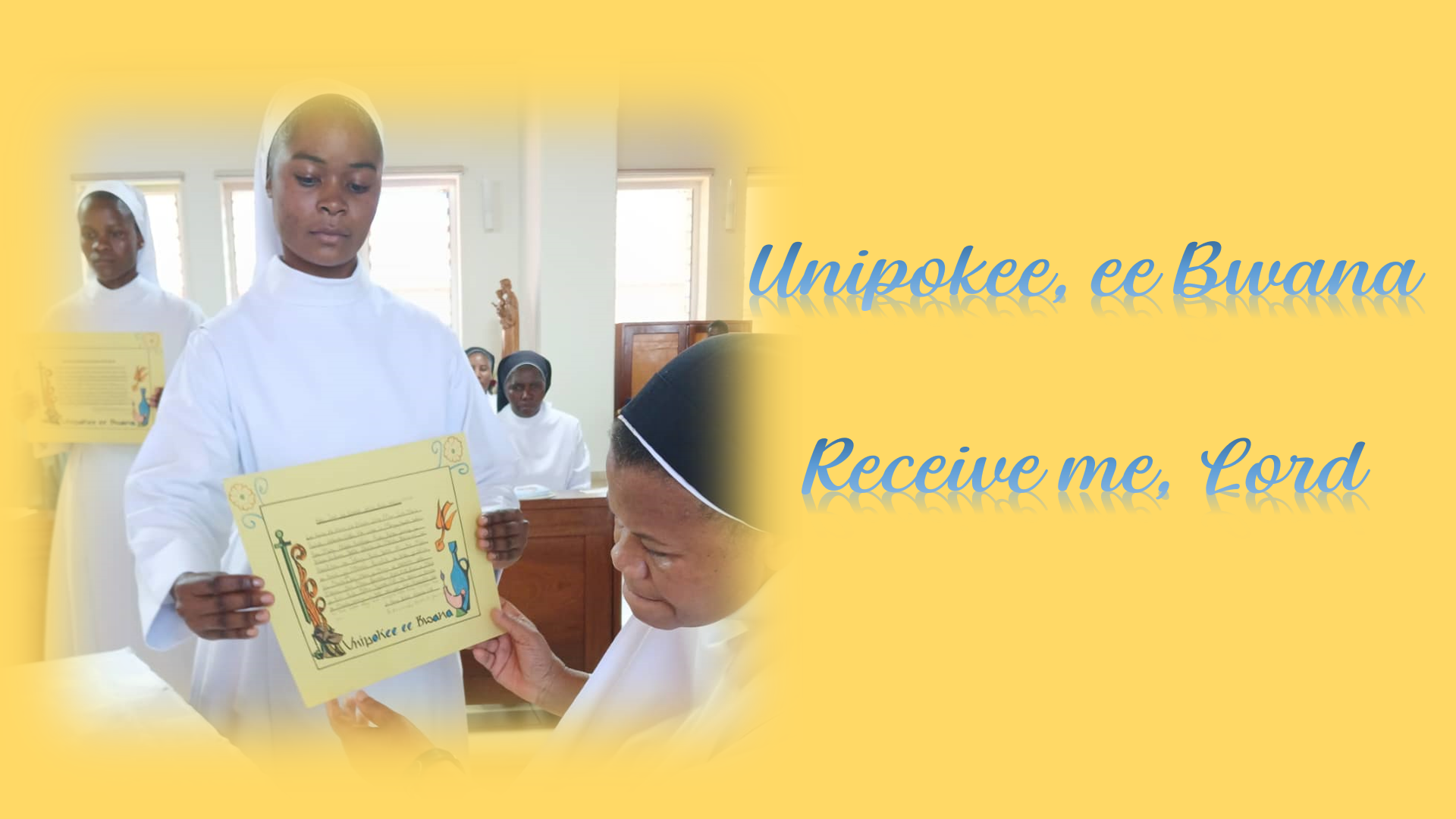 First Profession in Peramiho – ROME